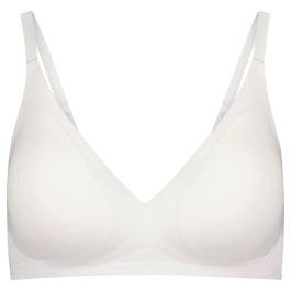 Bendon COMfit Collection Soft Cup Plunge Bra 25-7637 White Womens ...